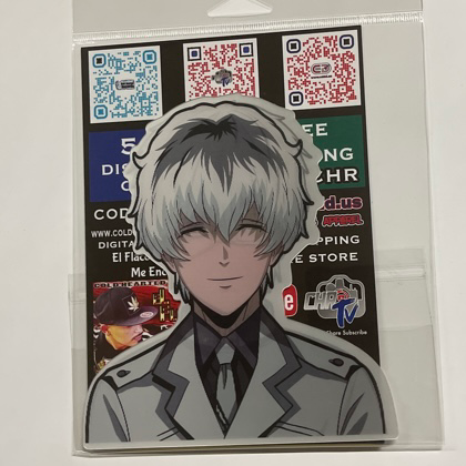 Tokyo Ghoul Anime 3D Lenticular Decal Sticker Haise Sasaki S0225 ...
